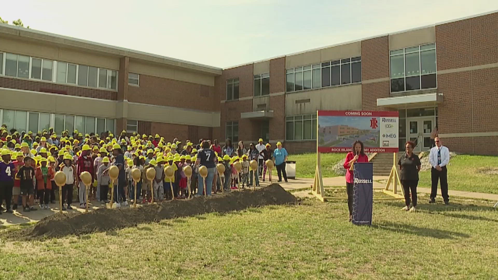 Rock Island Academy breaks ground on expansion | wqad.com