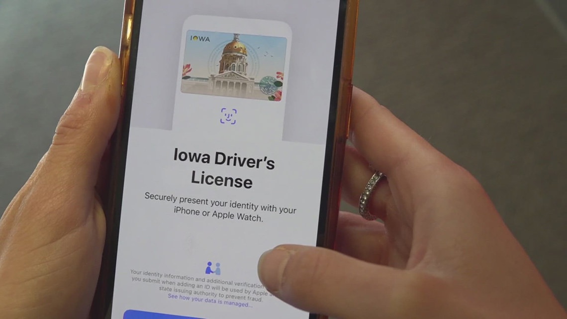 Iowa driver's licenses can now be added to Apple Wallet | wqad.com