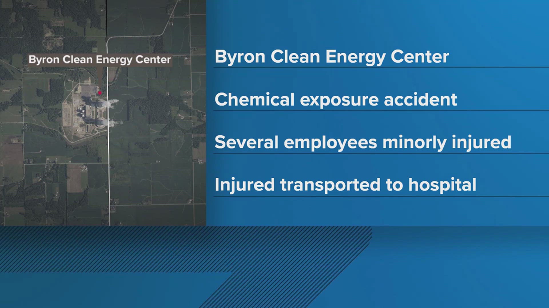 Multiple employees injured after being exposed to chemicals at Byron ...