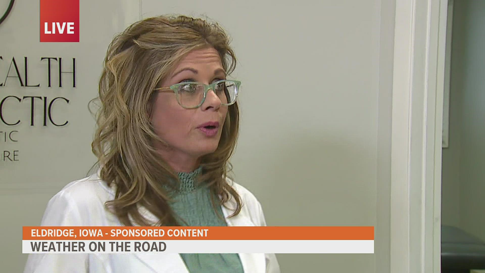 Weather on the Road: Dr. Heather Jordahl of Back to Health Chiropractic ...