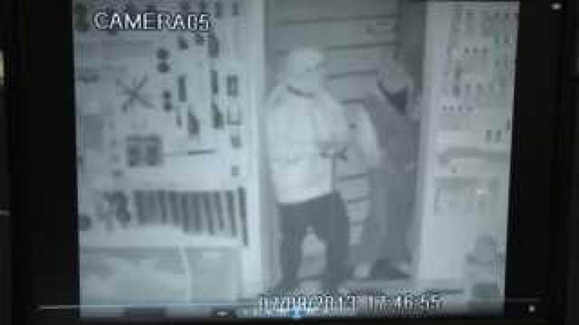 Video of gun heist, 7 semi-automatics and shotguns stolen | wqad.com