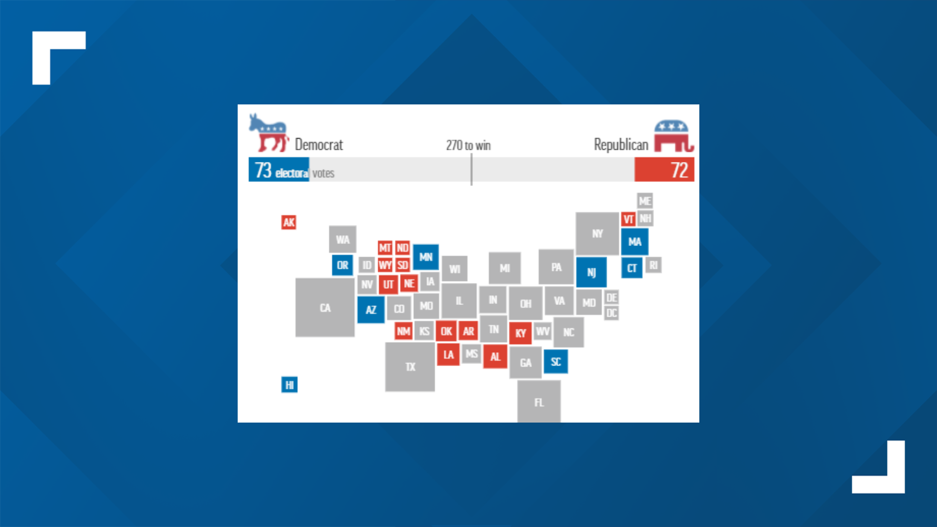 INTERACTIVE MAP: See how different scenarios could impact the electoral ...