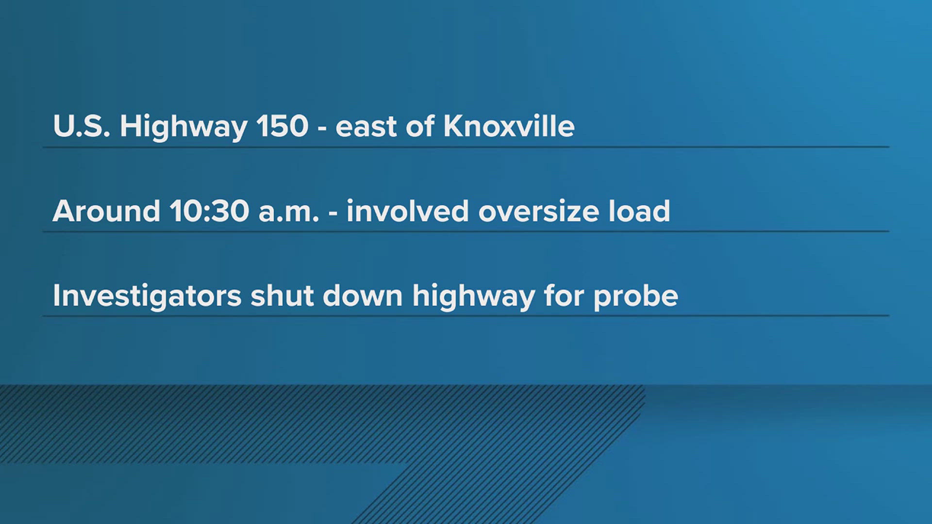1 dead in oversized load crash on US 150 in Knox County | wqad.com