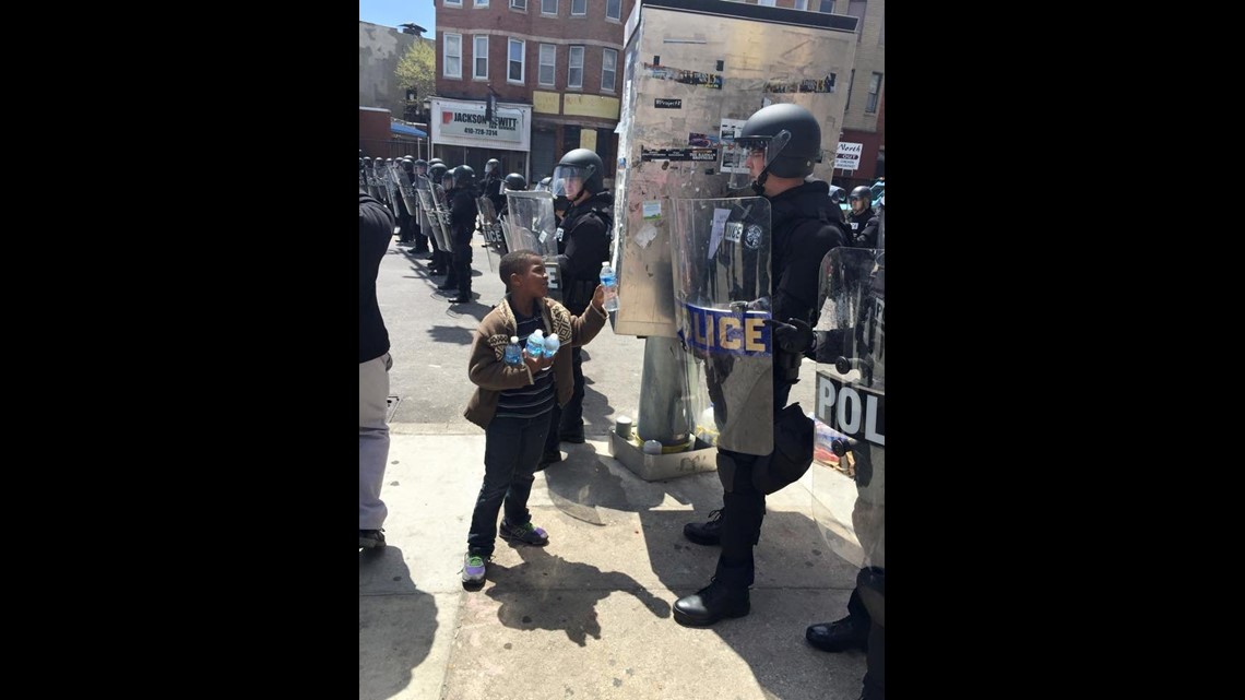 Baltimore: After riots, protesters and police ensure peace | wqad.com