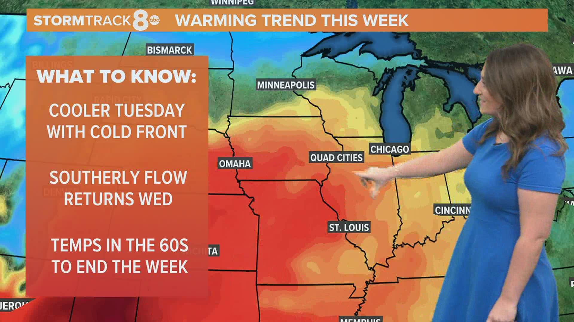 Morgan's Monday Forecast | wqad.com