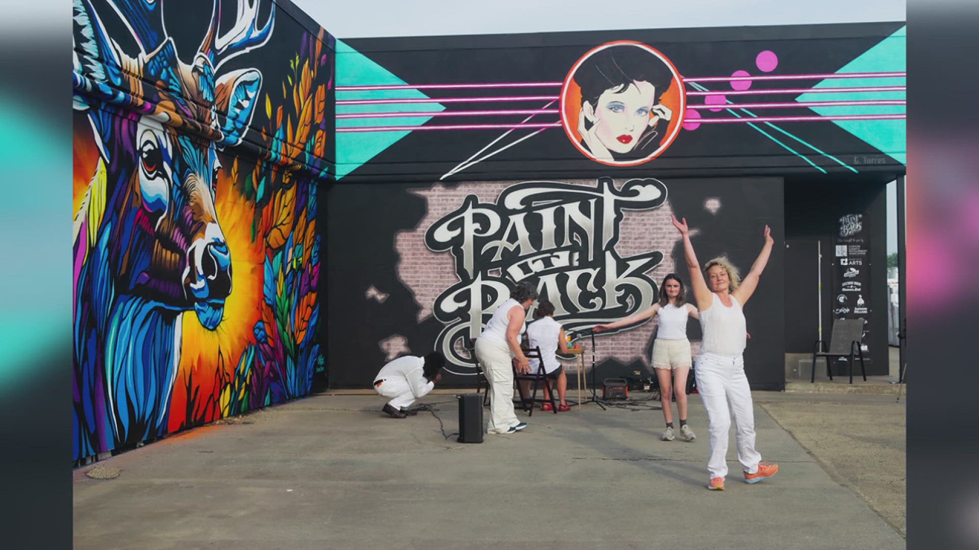 Paint it Back festival returns to Clinton with live murals and street ...