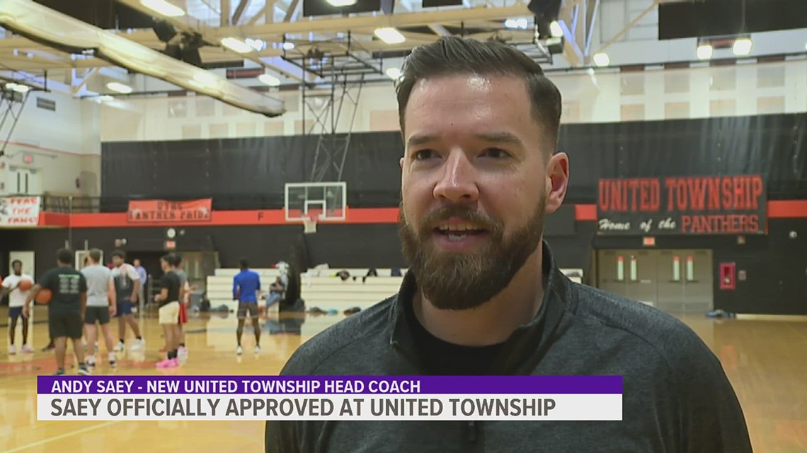 Andy Saey approved as United Township basketball coach | wqad.com