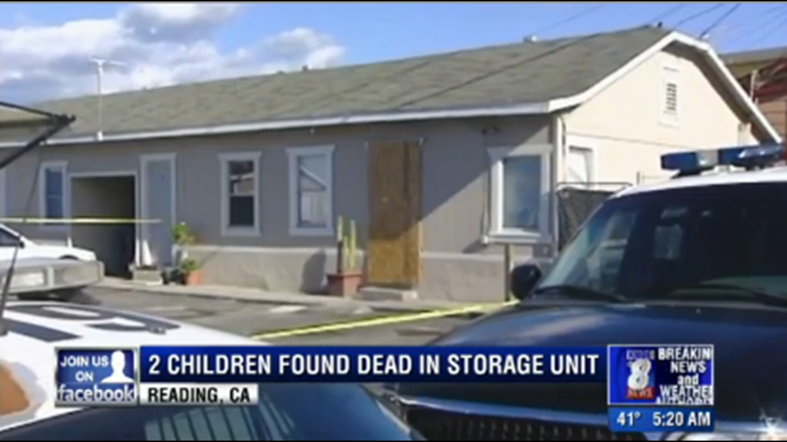 Murder charges to be filed in deaths of 2 children found in storage ...