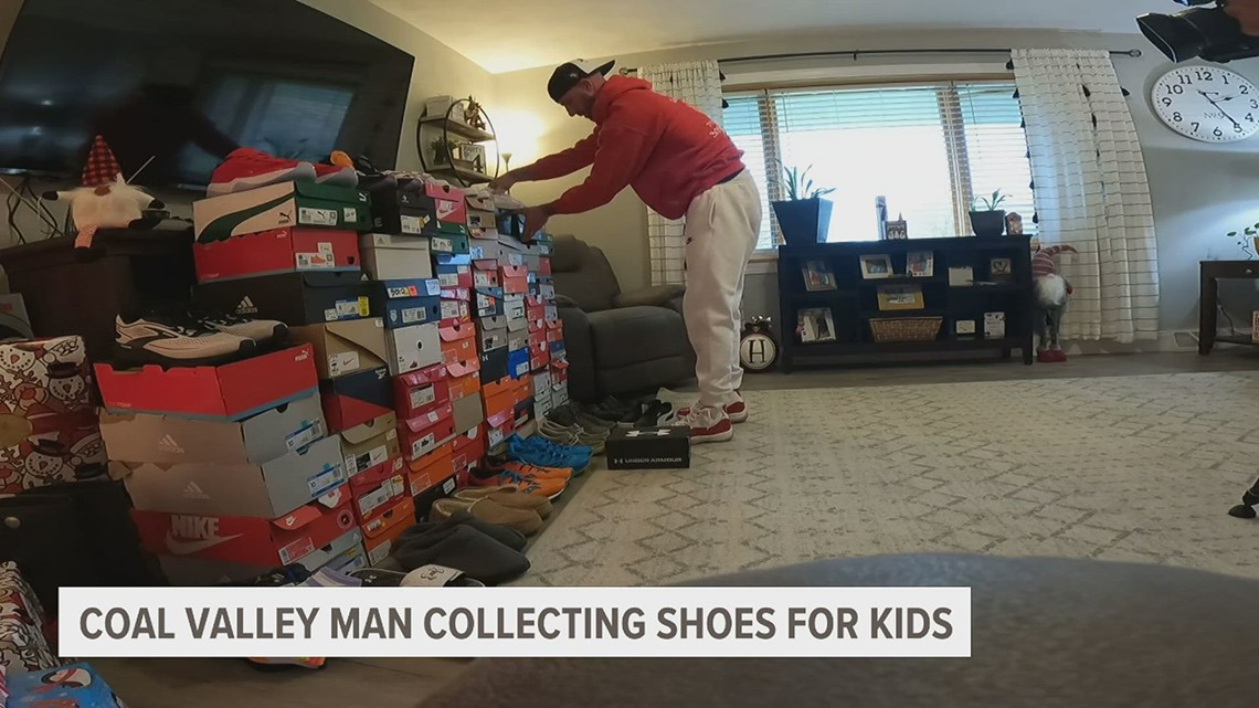 Coal Valley Sneakerhead collecting shoes for children | wqad.com