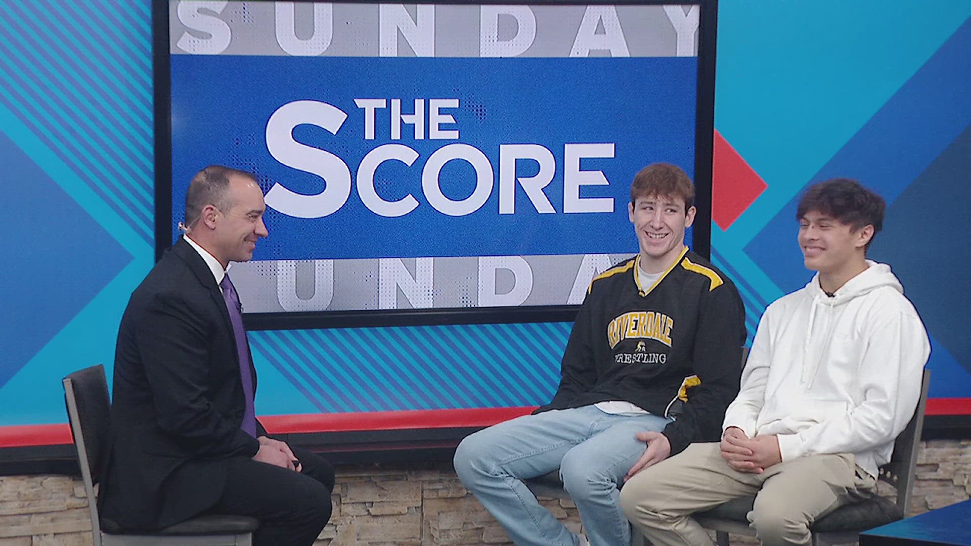 The Score Sunday - Riverdale Wrestling Interview | wqad.com