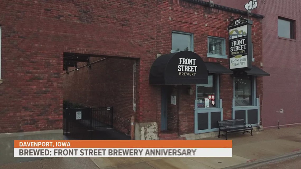 Davenport's Front Street Brewery celebrates 30 years on the riverfront ...