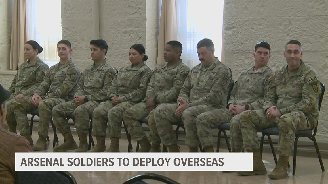 Arsenal soldiers set to deploy to the Philippines | wqad.com