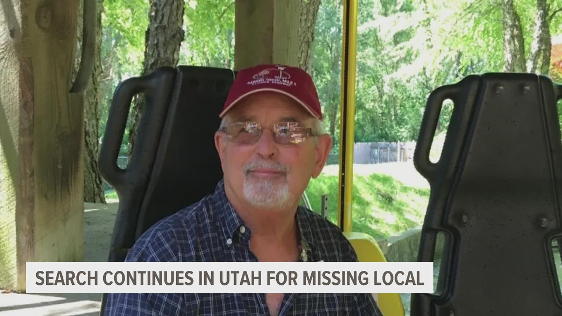 Search continues for missing QC man in Utah national park | wqad.com