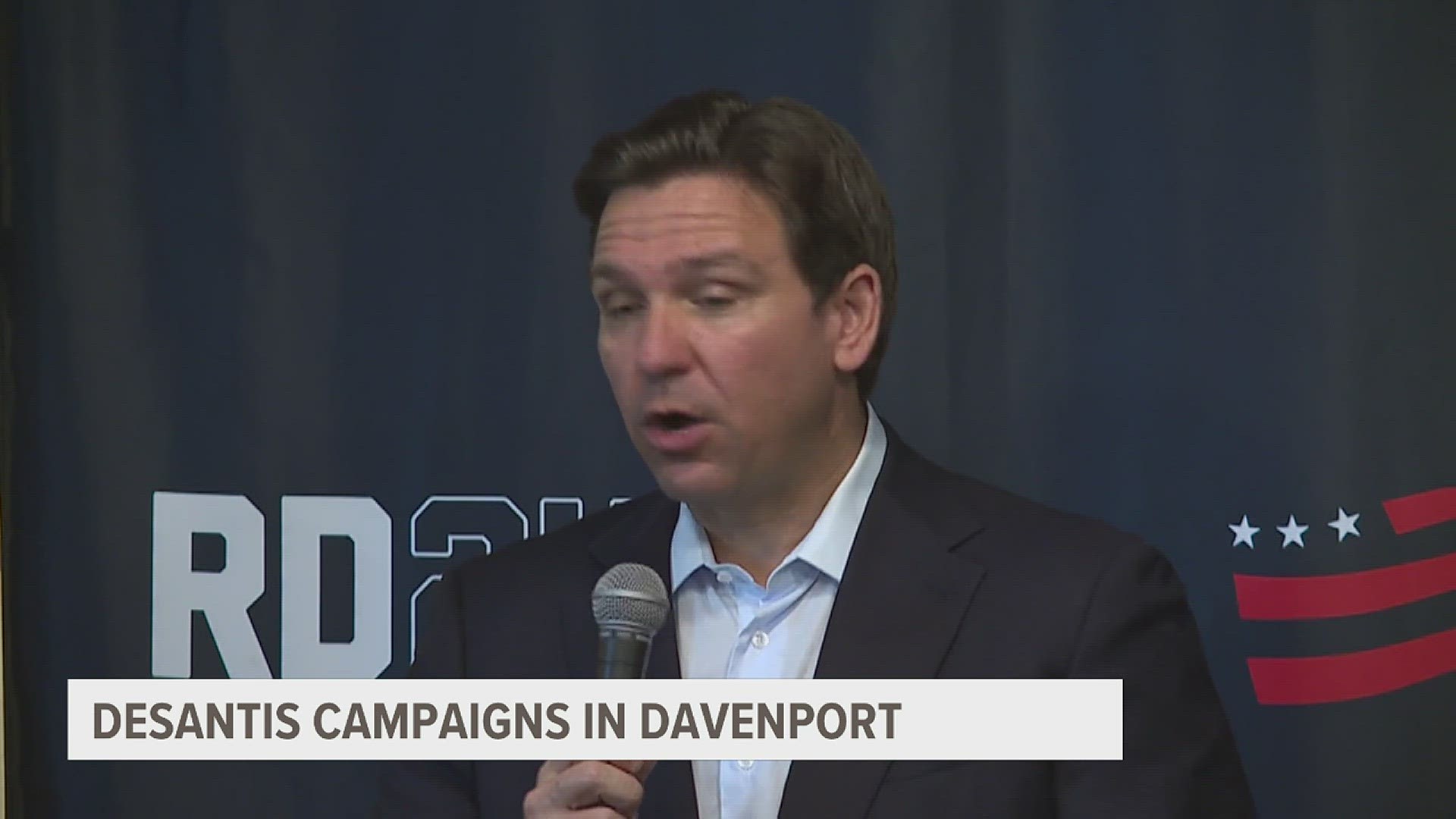 GOP's DeSantis, Iowa Gov. Reynolds visit Davenport | wqad.com