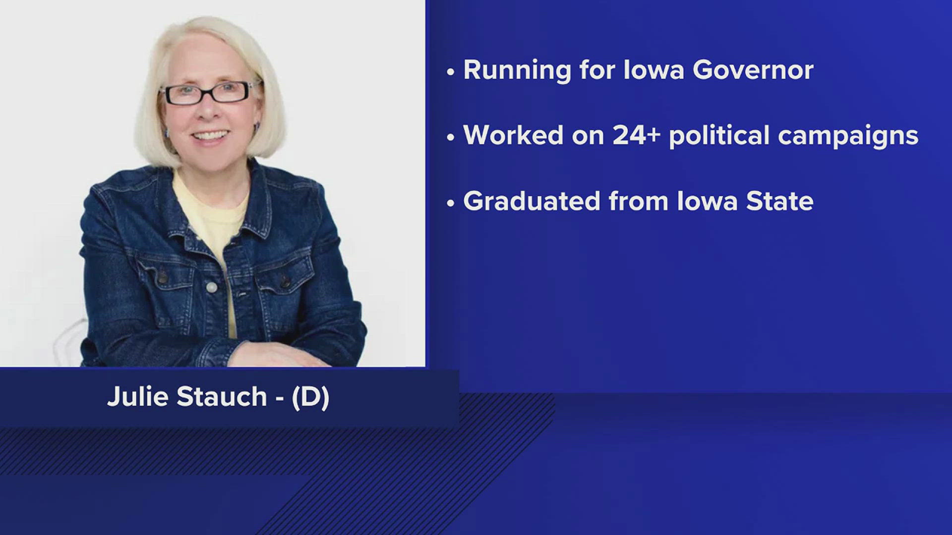 Julie Stauch announces run for Iowa governor in 2026 | wqad.com