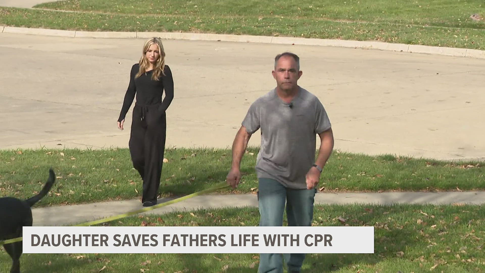 Iowa father alive after daughter performs CPR | wqad.com