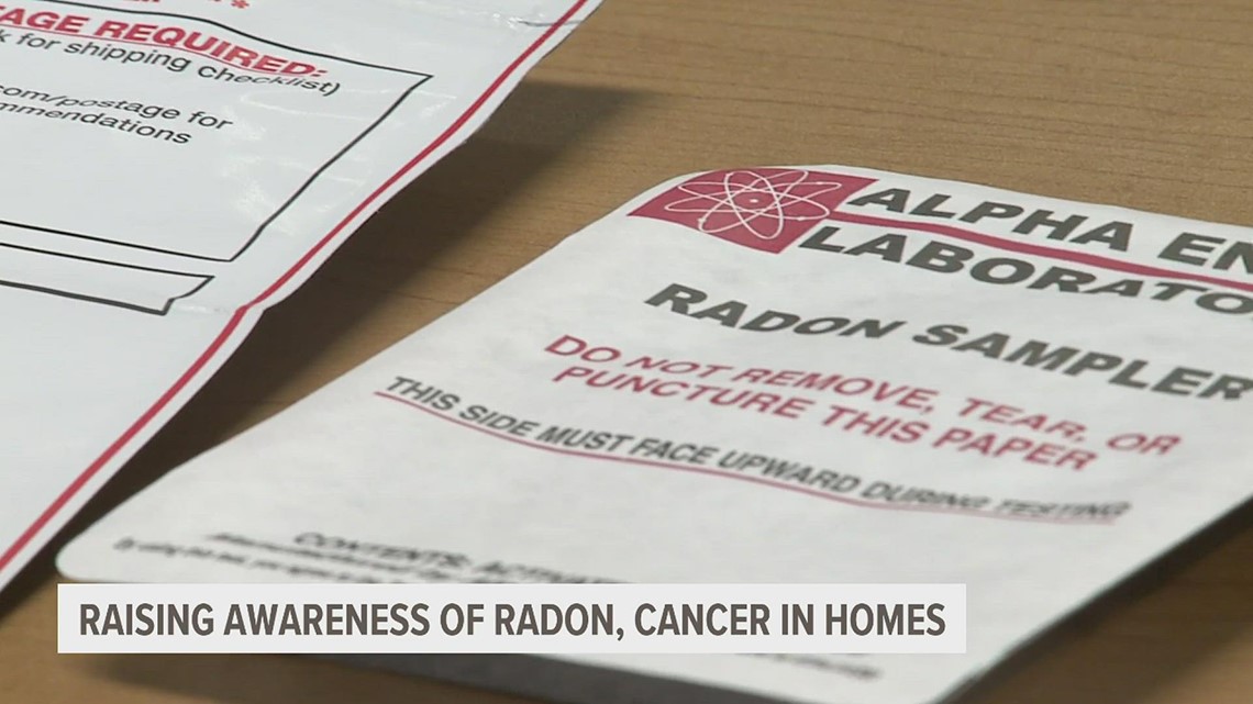 Iowa woman raises awareness of cancer caused by radon in homes | wqad.com