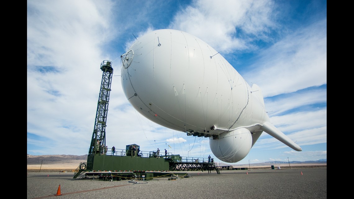 Military scrambles aircraft to track weather blimp that floated from ...