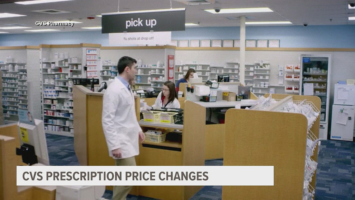 CVS pharmacies working to change prescription prices to lower costs to ...