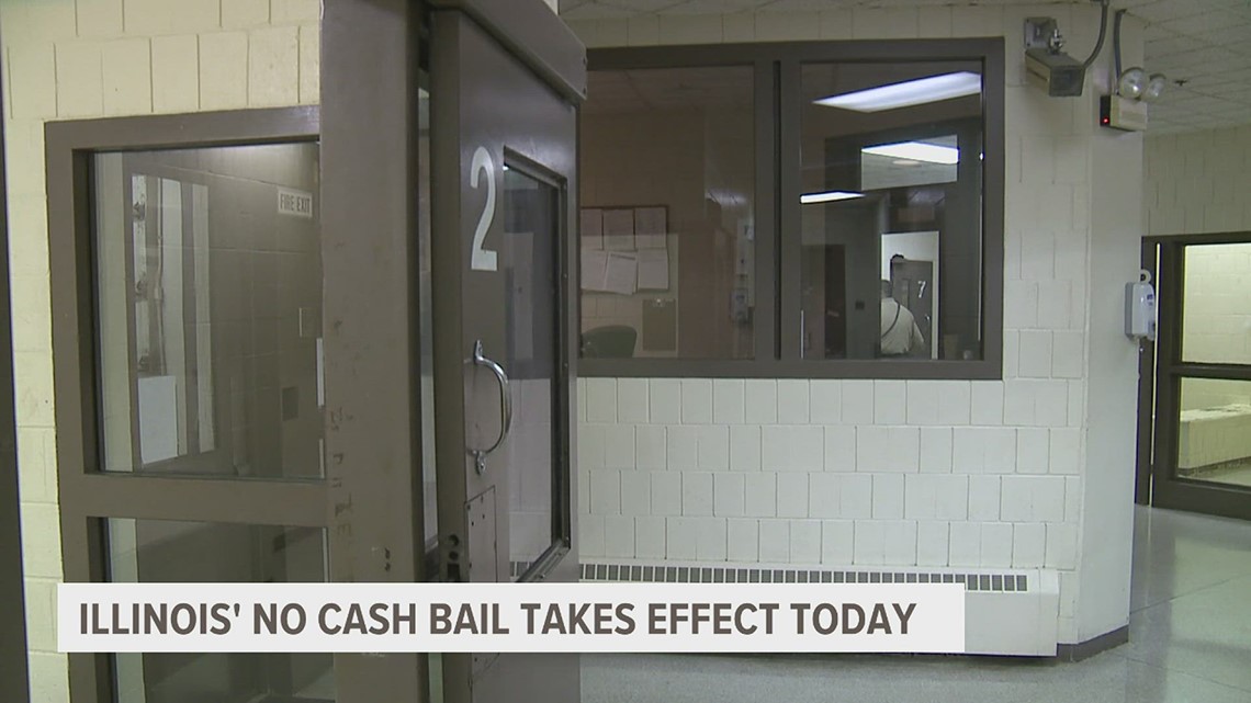 Illinois ends cash bail effective today | wqad.com