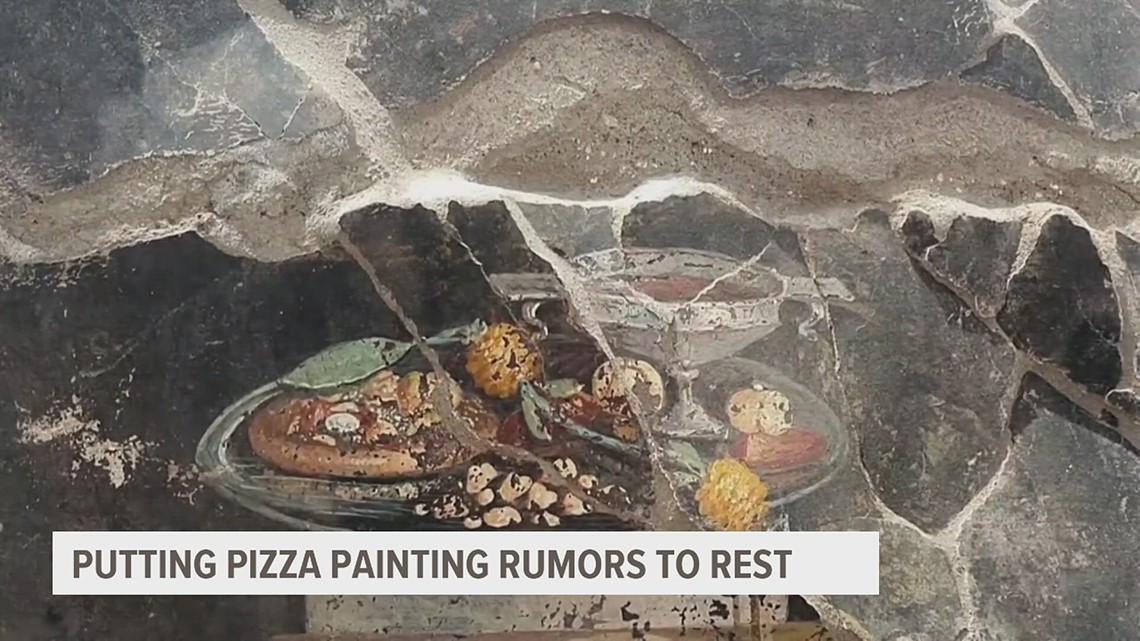 Archaeologists say ancient pizza painting is actually focaccia | wqad.com