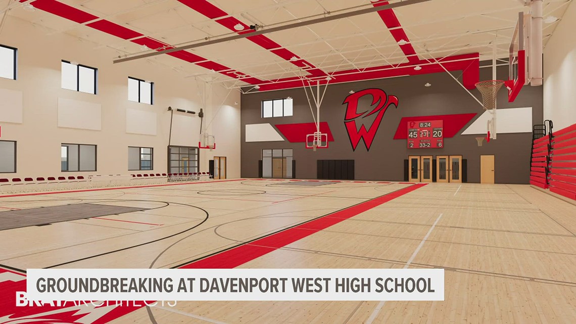 Davenport West HS unveils new construction project | wqad.com
