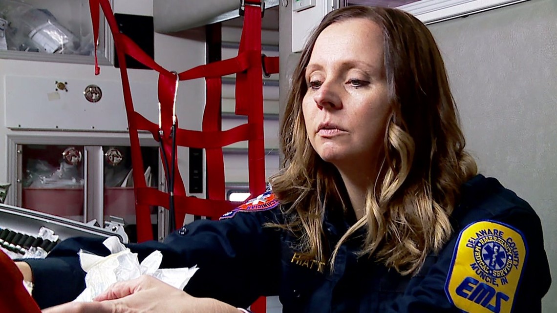 Woman becomes EMT with department that saved her life in crash 18 years ...