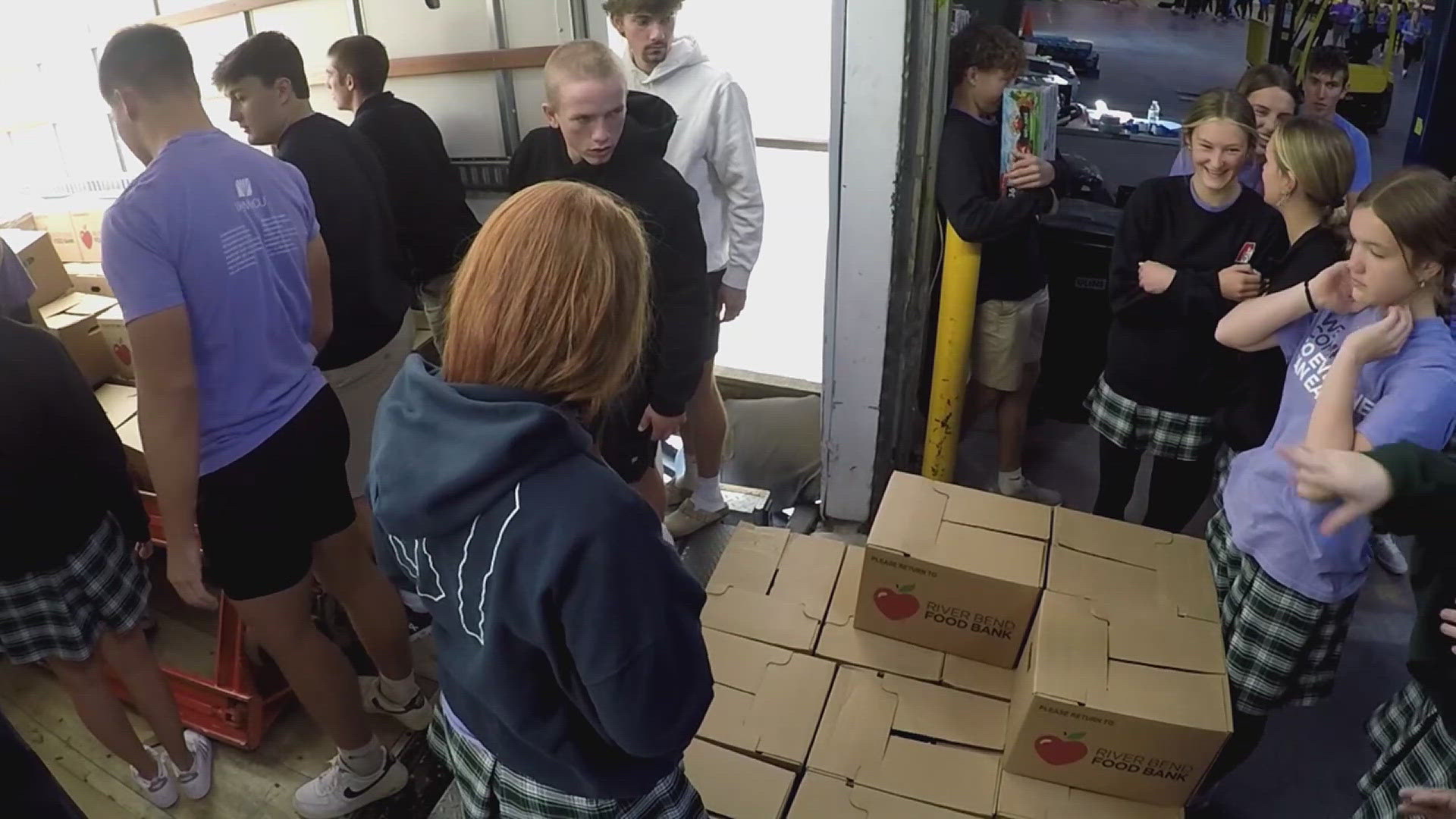 River Bend Food Bank's Student Hunger Drive boosts meals amid rising ...