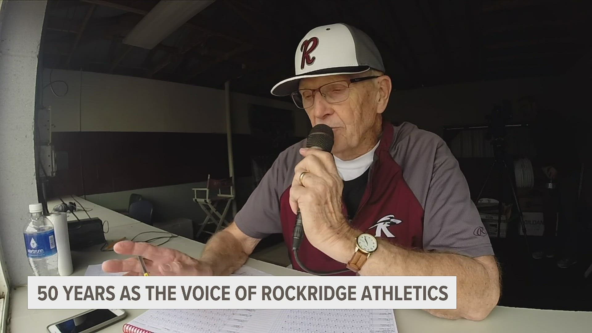 Glen Cook celebrates 50 years at Rockridge PA announcer | wqad.com