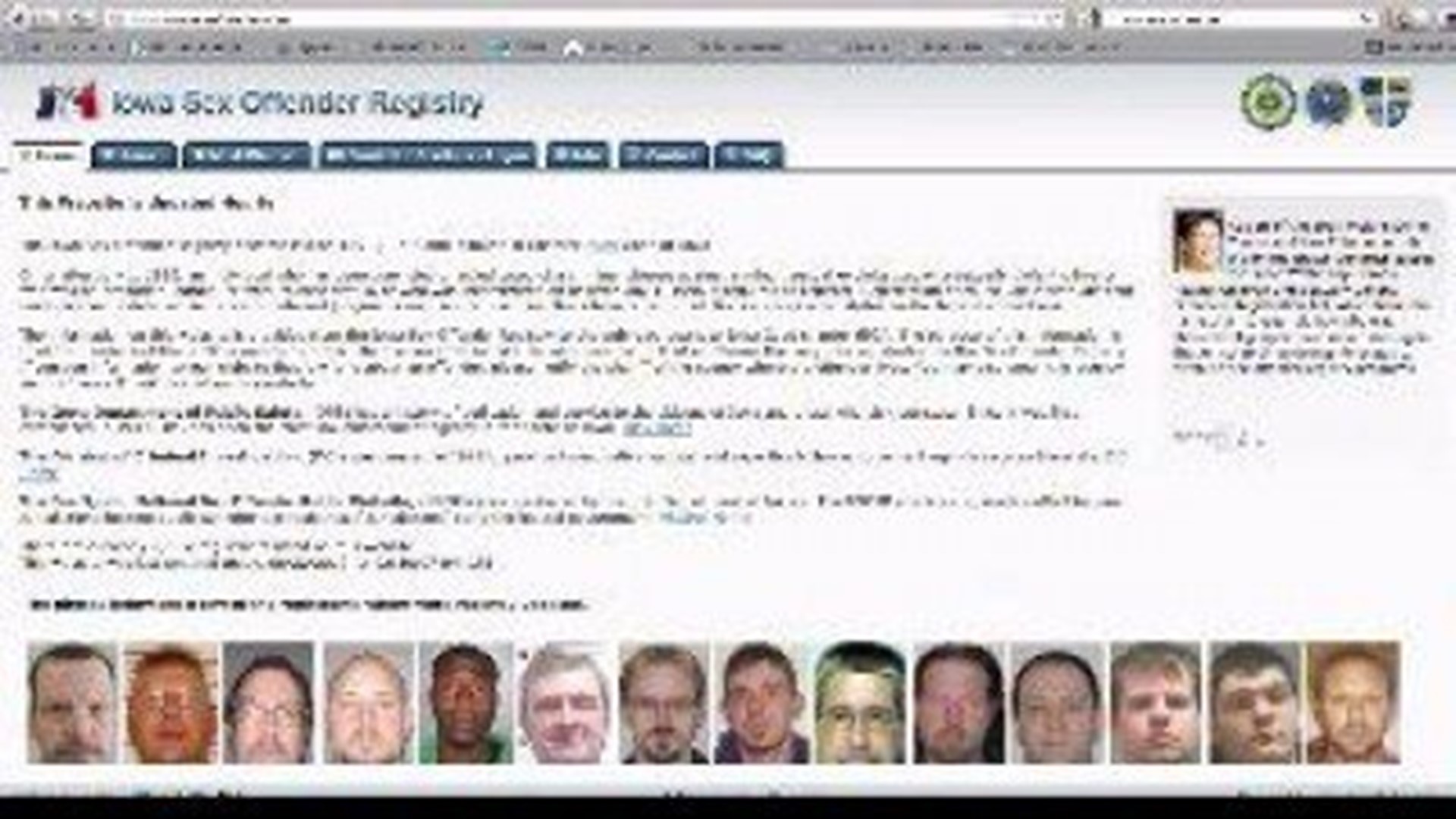 Iowa Sex Offender Registry Getting An Upgrade