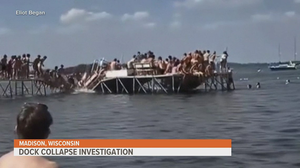 Multiple college students injured after dock collapses near University ...