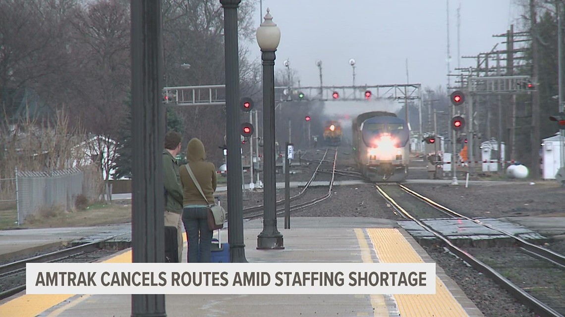 Amtrak morning Quincy to Chicago route cancelled until Jan. 17 | wqad.com