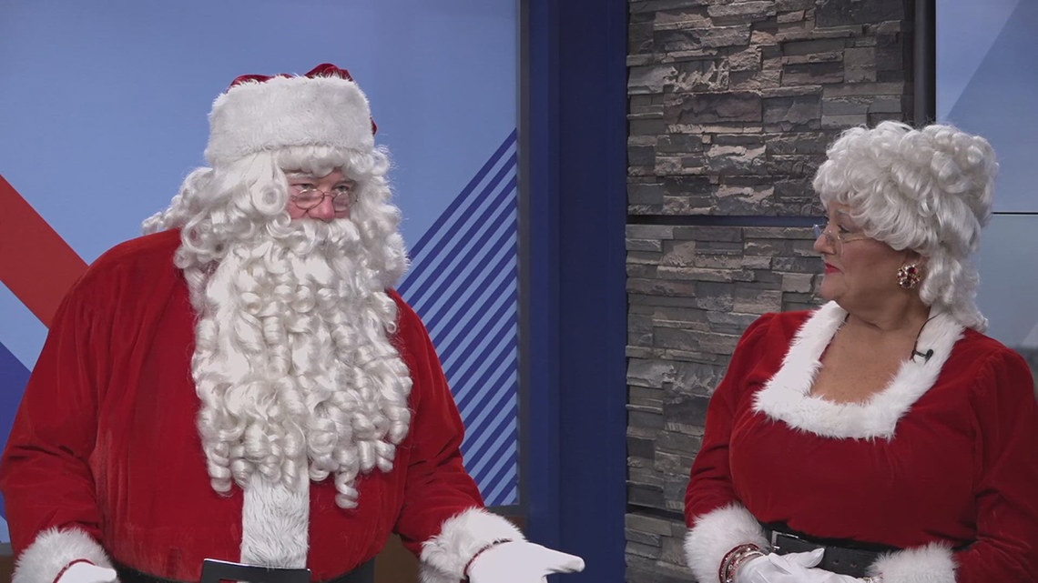 Mr. and Mrs. Claus stop by the News 8 studios | wqad.com
