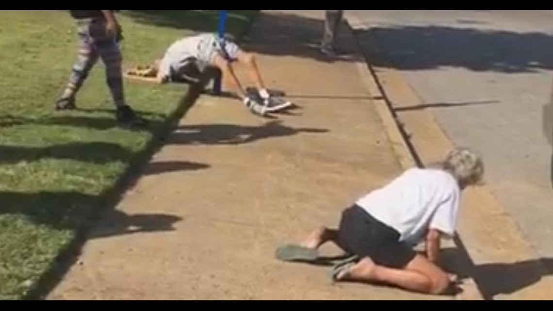 Facebook video shows unconscious couple on sidewalk | wqad.com