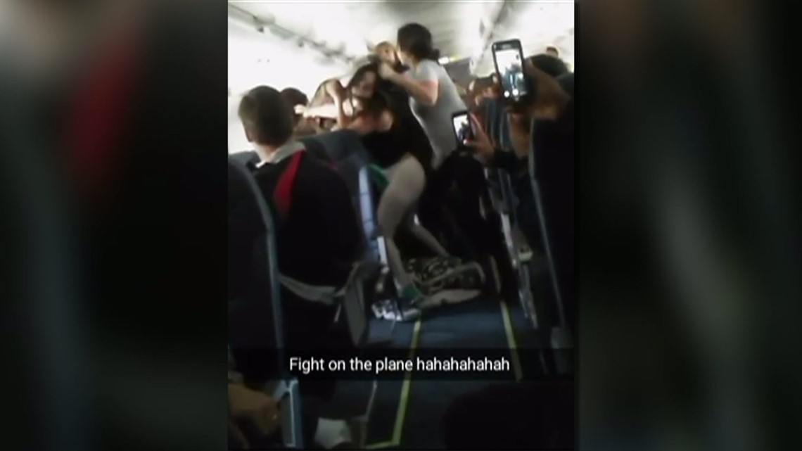 Video shows fight on airplane over passenger playing loud music | wqad.com