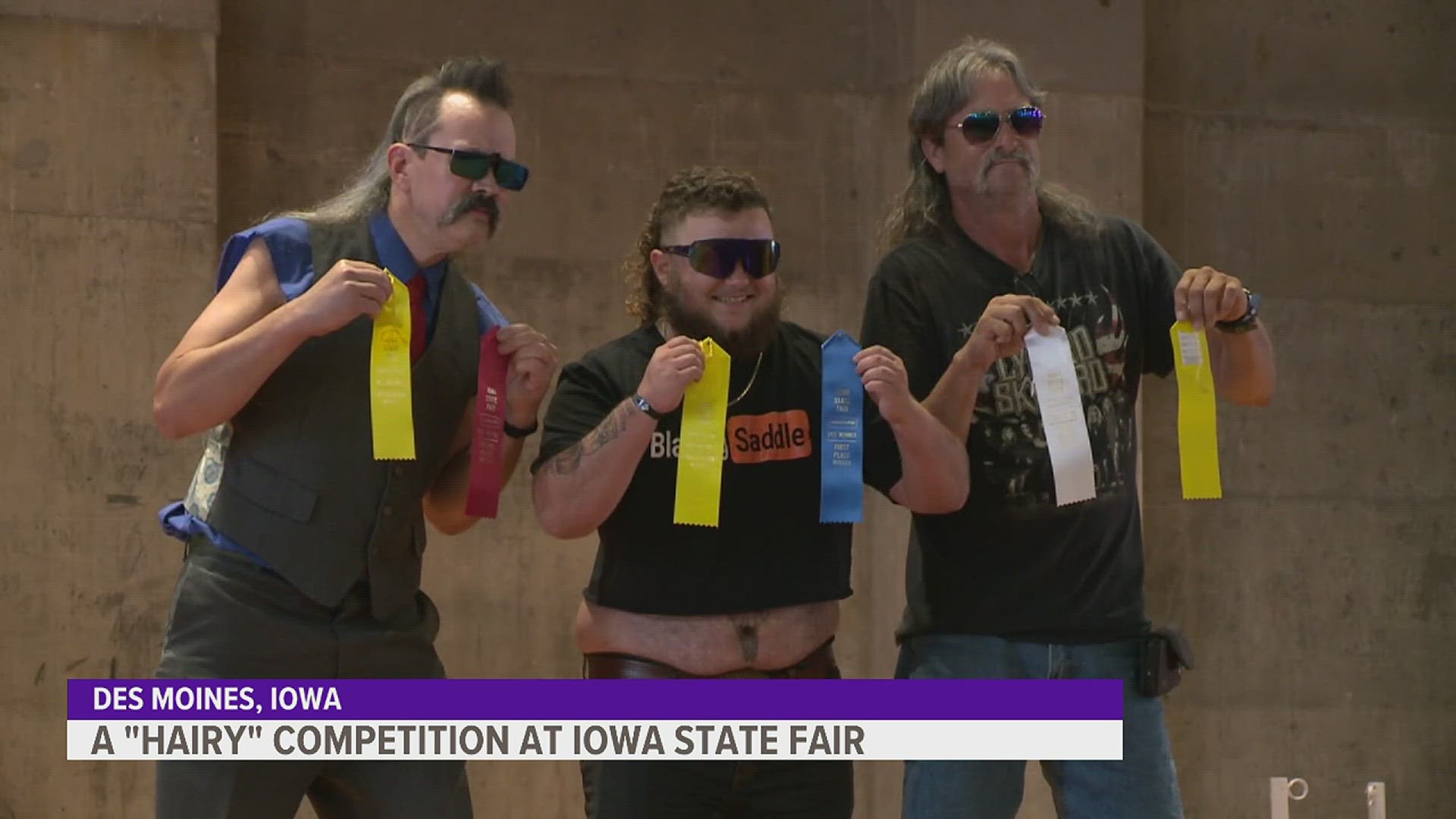 Iowa State Fair competition gets a bit 'hairy' while people show off ...