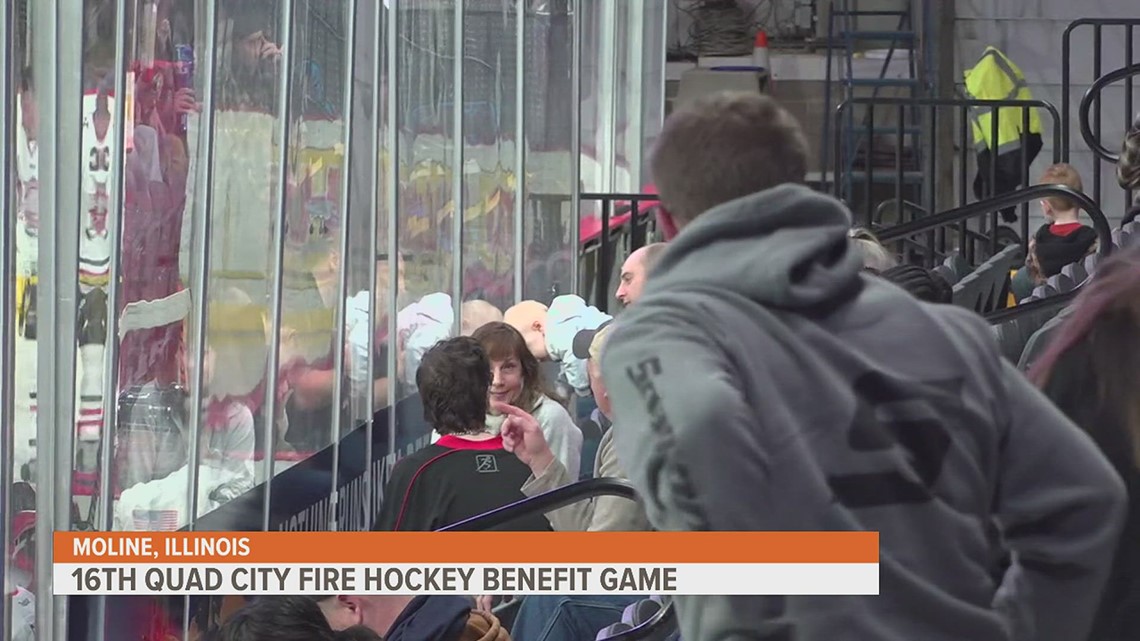 Quad Cities firefighters hit the ice for a good cause | wqad.com
