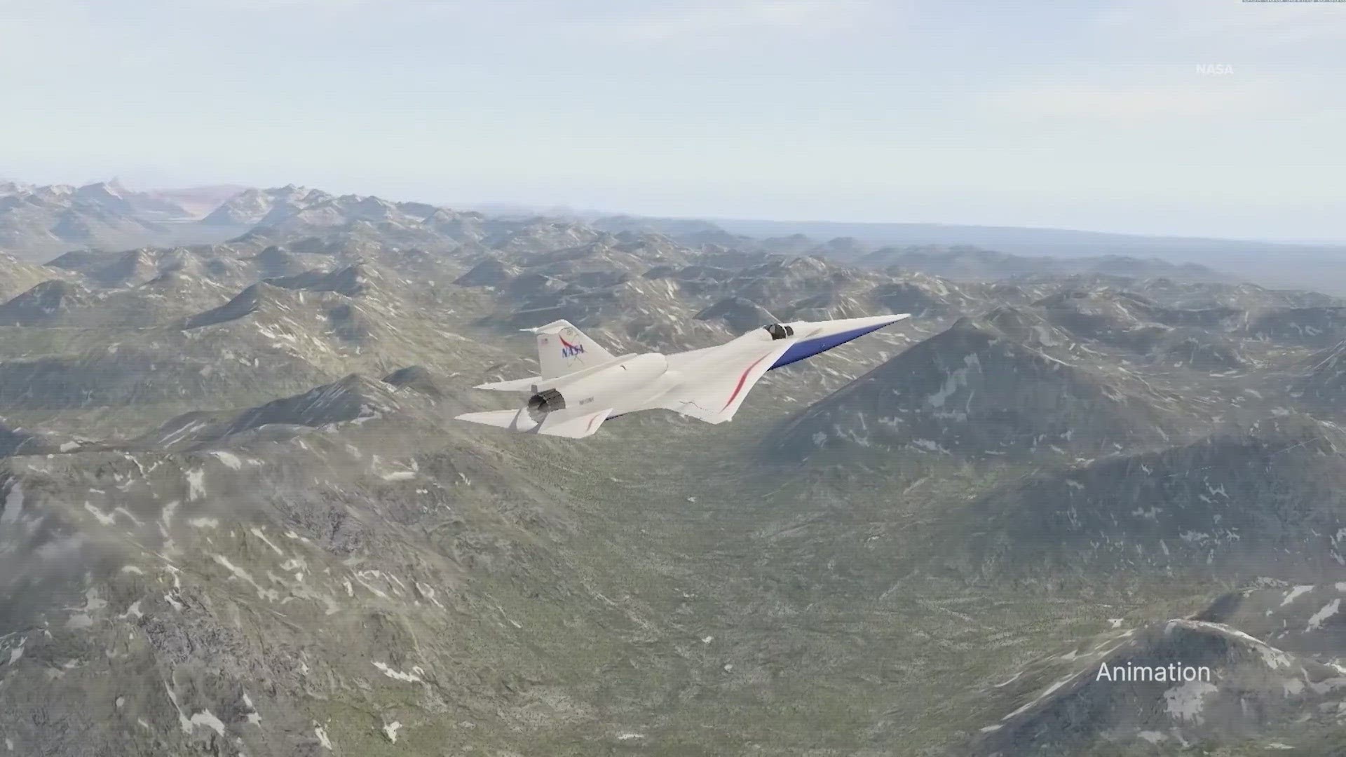 NASA unveils new project to create a plane that can fly without sonic ...