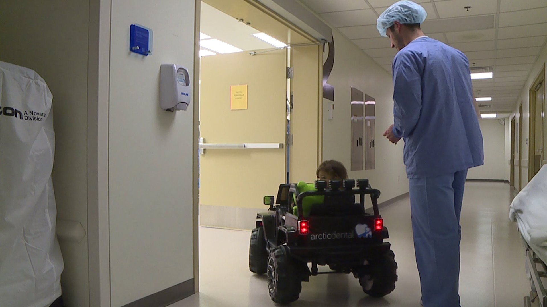 Pediatric patients travel to operating room in a new fearless ride ...