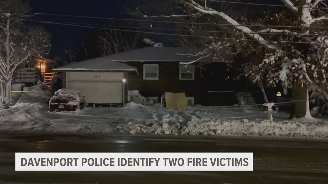 Victims found dead following Davenport fire identified, deaths being ...