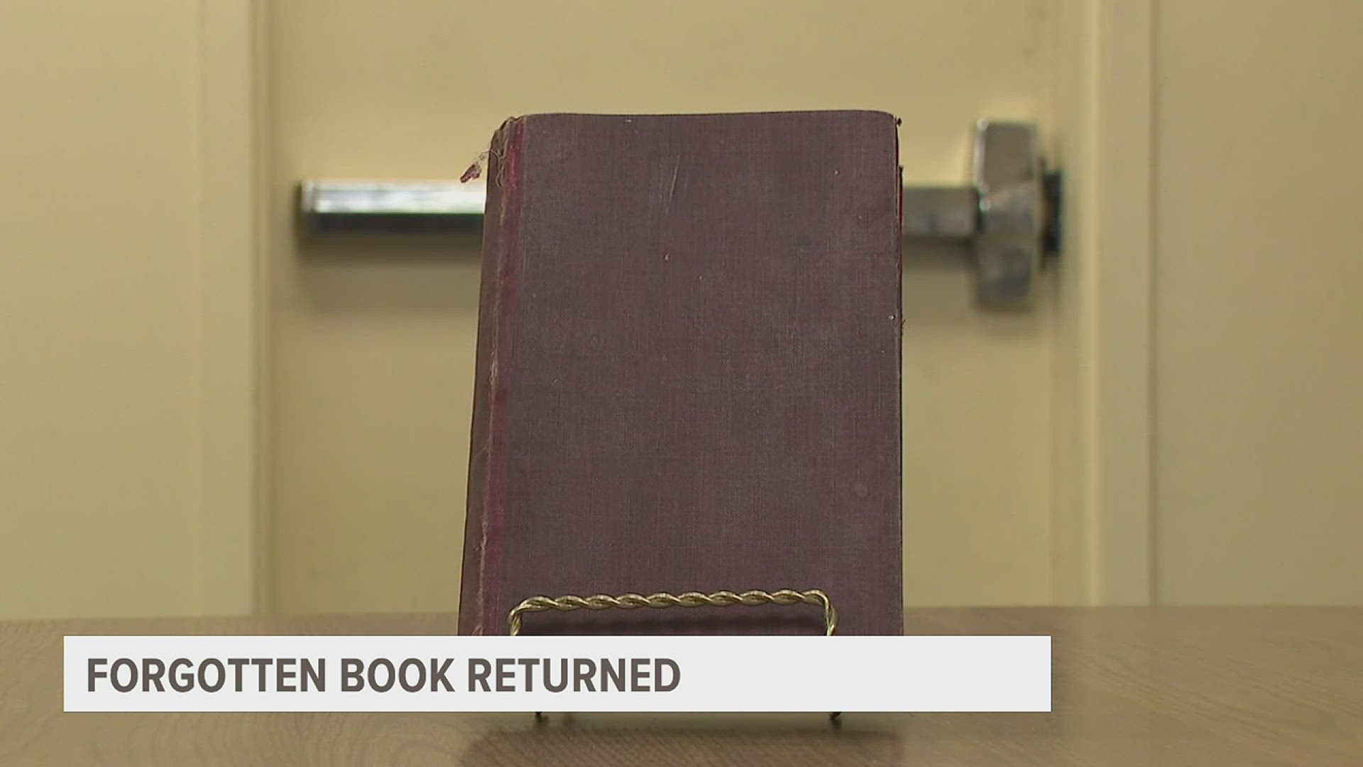 Carbondale Library receives old book to find it finally return 120 ...