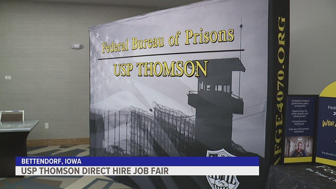 USP Thomson looking to hire new correctional officers | wqad.com