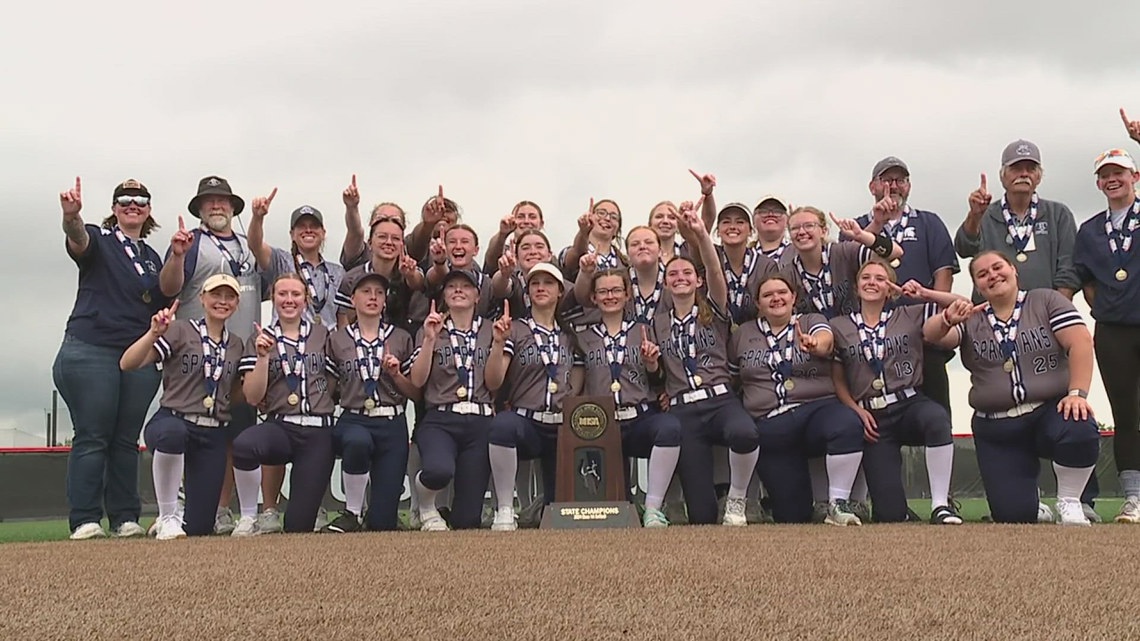 Ridgewood Spartans softball take home first-ever state title | wqad.com