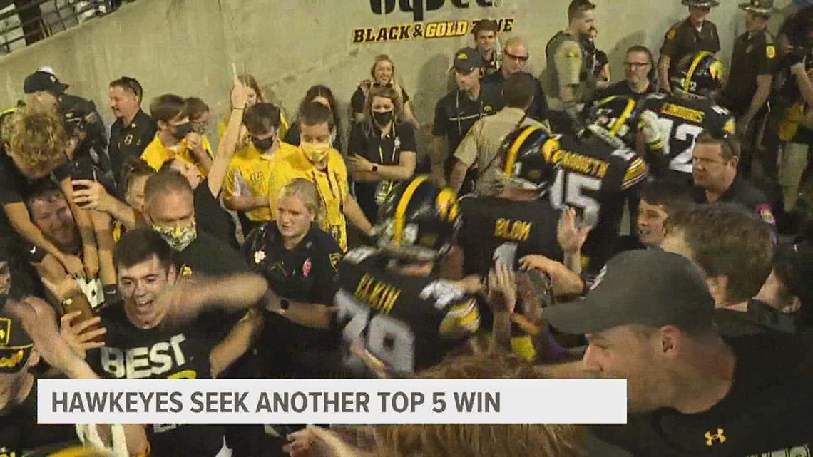Iowa Football: Hawkeyes prepare for #4 Michigan conference matchup ...