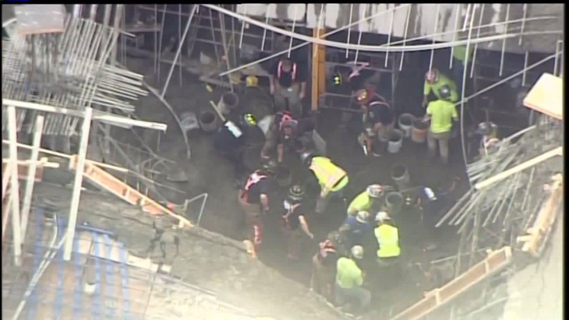 1 still missing in rubble hours after Ohio building collapse | wqad.com