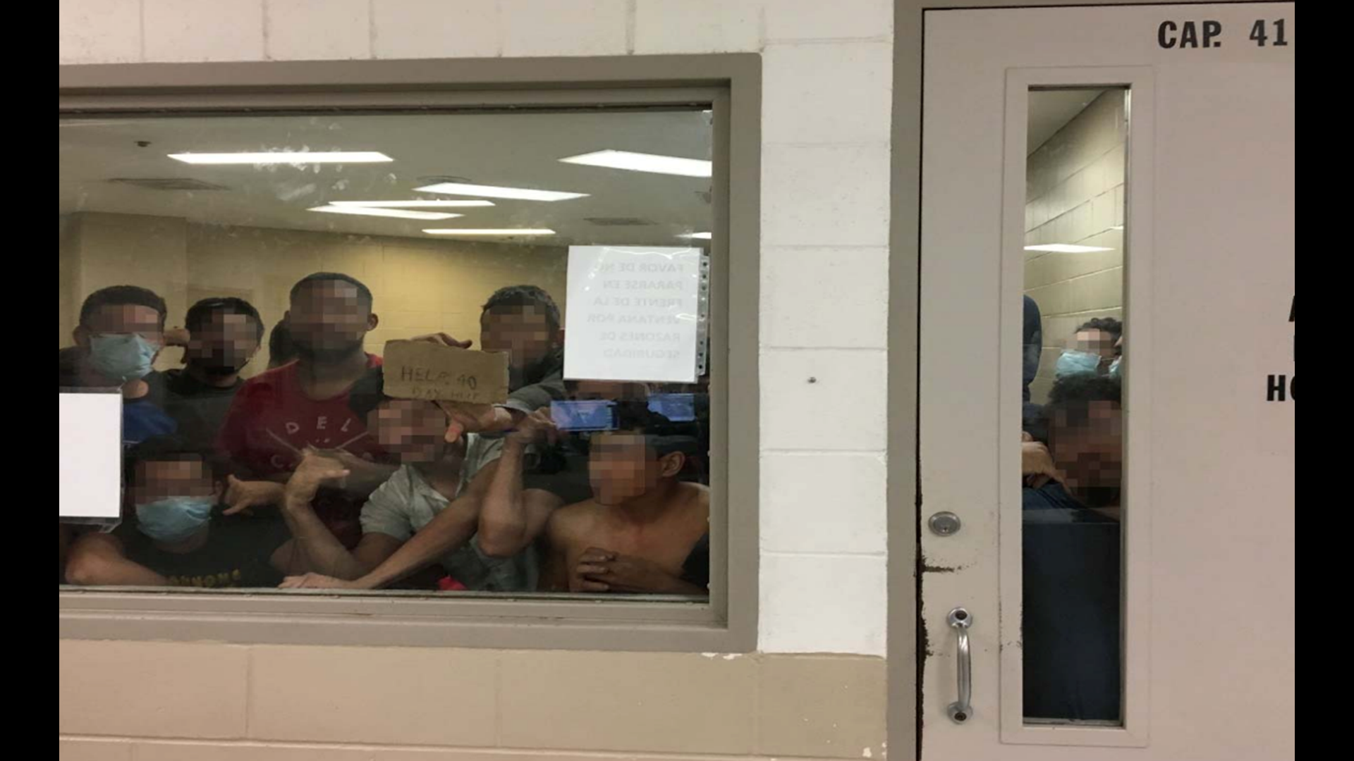 New photos show ‘dangerous overcrowding’ with migrants packed into ...