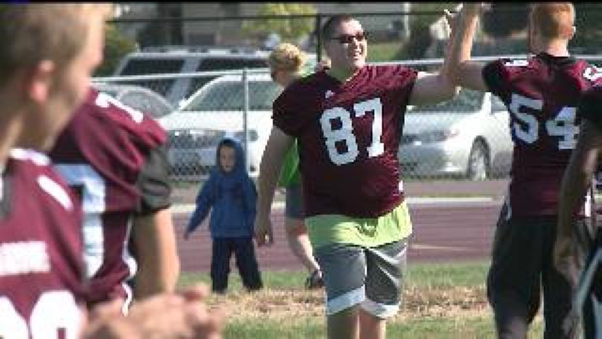 Moline Football Team Gives Back With Challenger Game | wqad.com