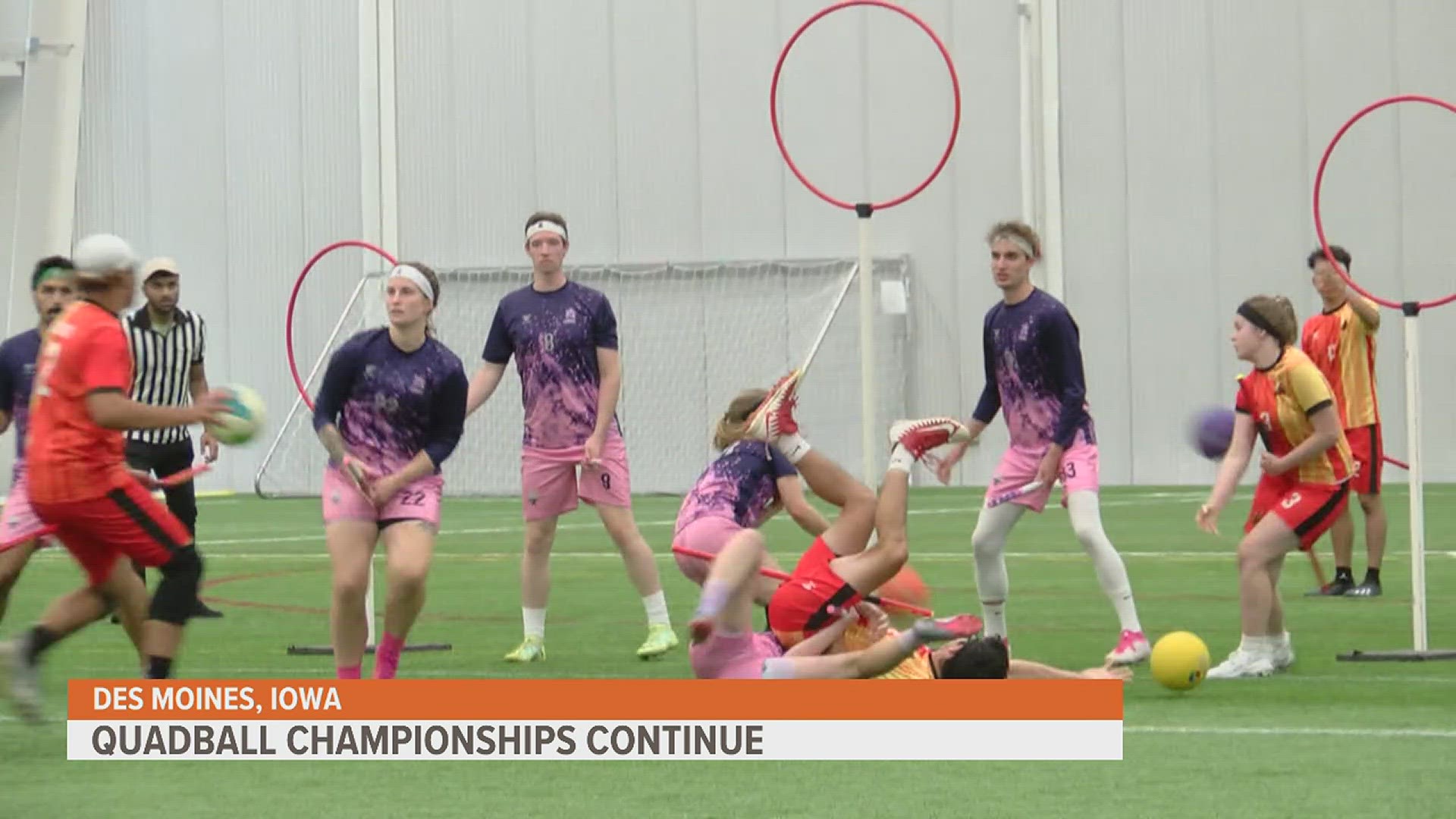 Quadball brings together athletes from multiple countries in Iowa ...