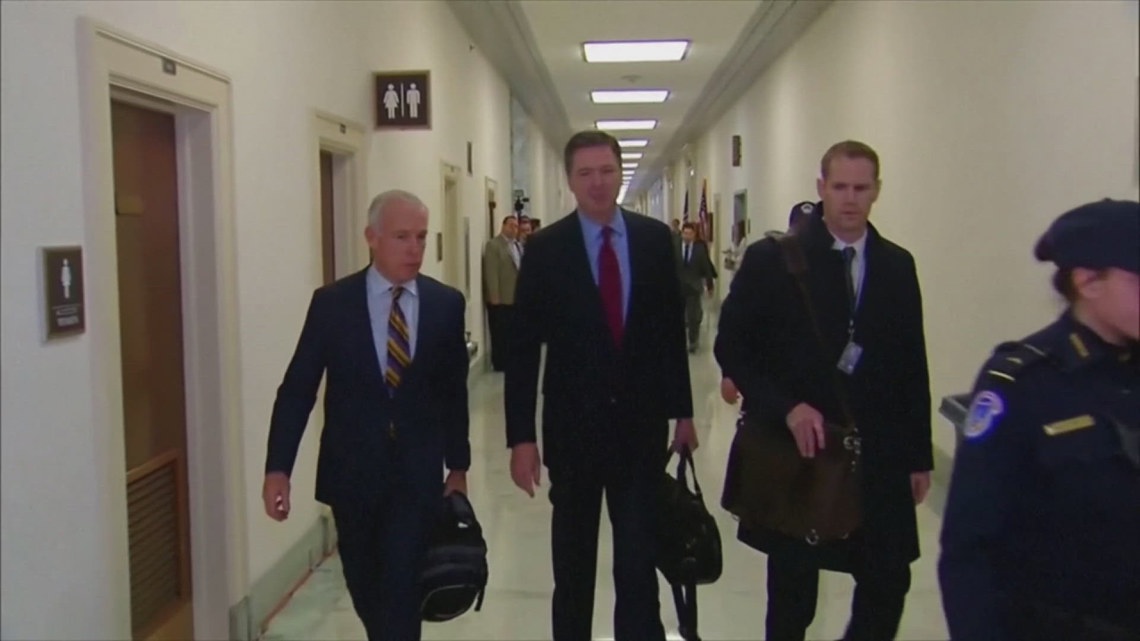 Former FBI director James Comey appears in DC federal court | wqad.com
