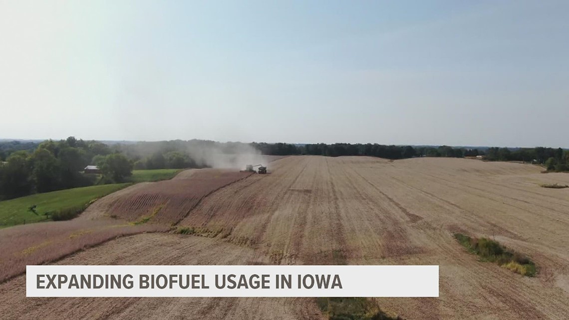 Expansion of biofuel usage in Iowa to benefit farmers, consumers | wqad.com
